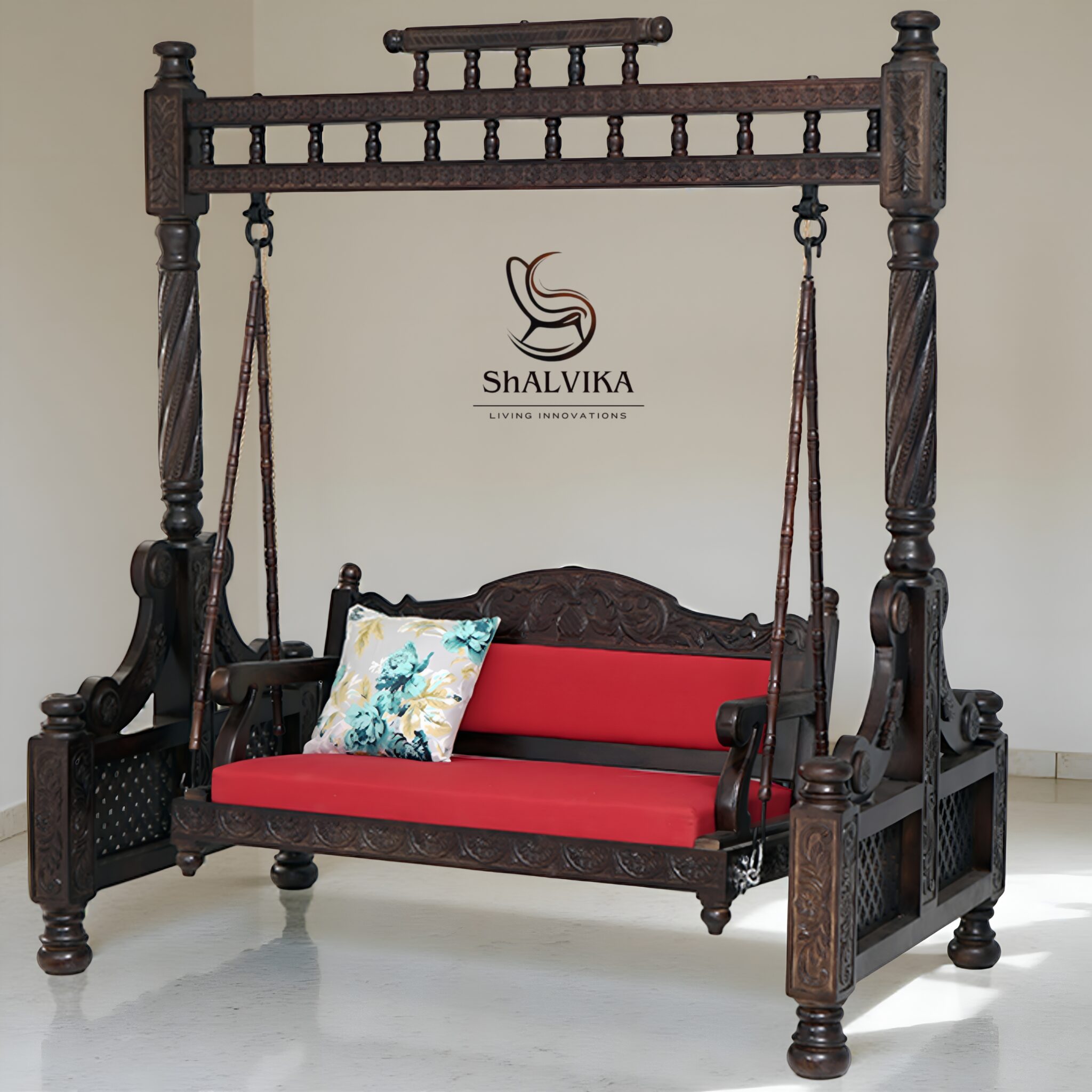 Swing Design for Home in Teak Wood | Shalvika Living